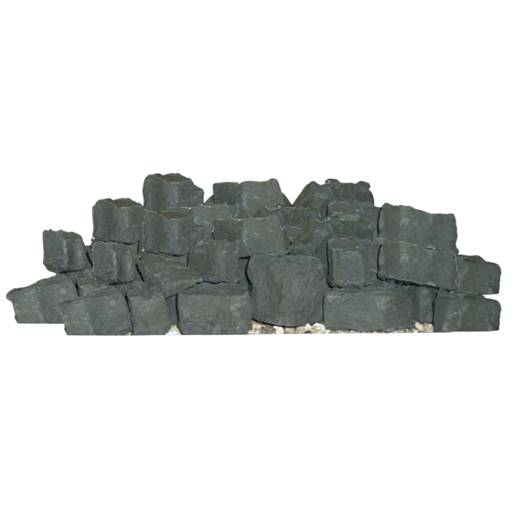 30 Piece Fiber Ceramic Coal Set | Master Flame
