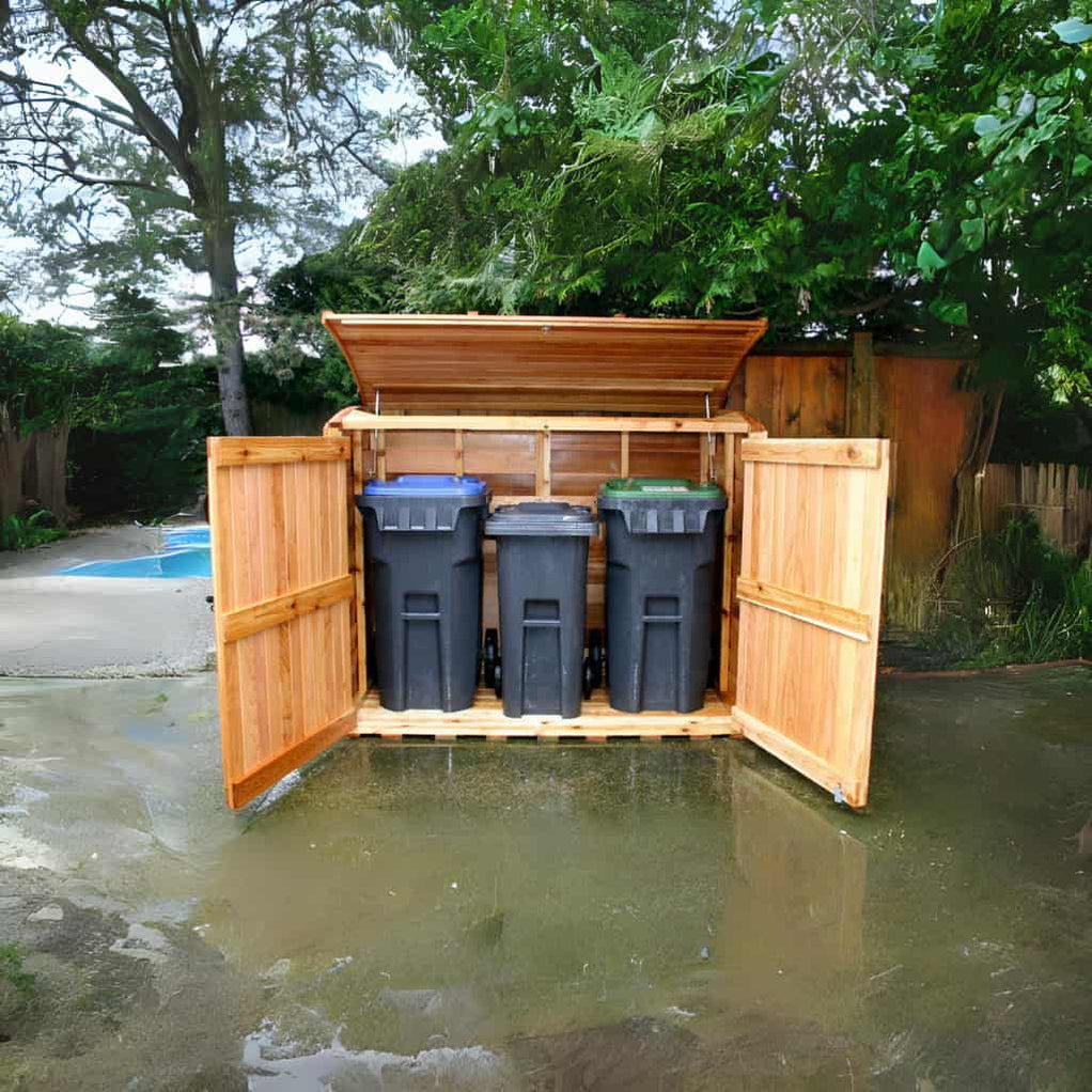 Outdoor Living Today 6x3 Oscar Waste Management Shed