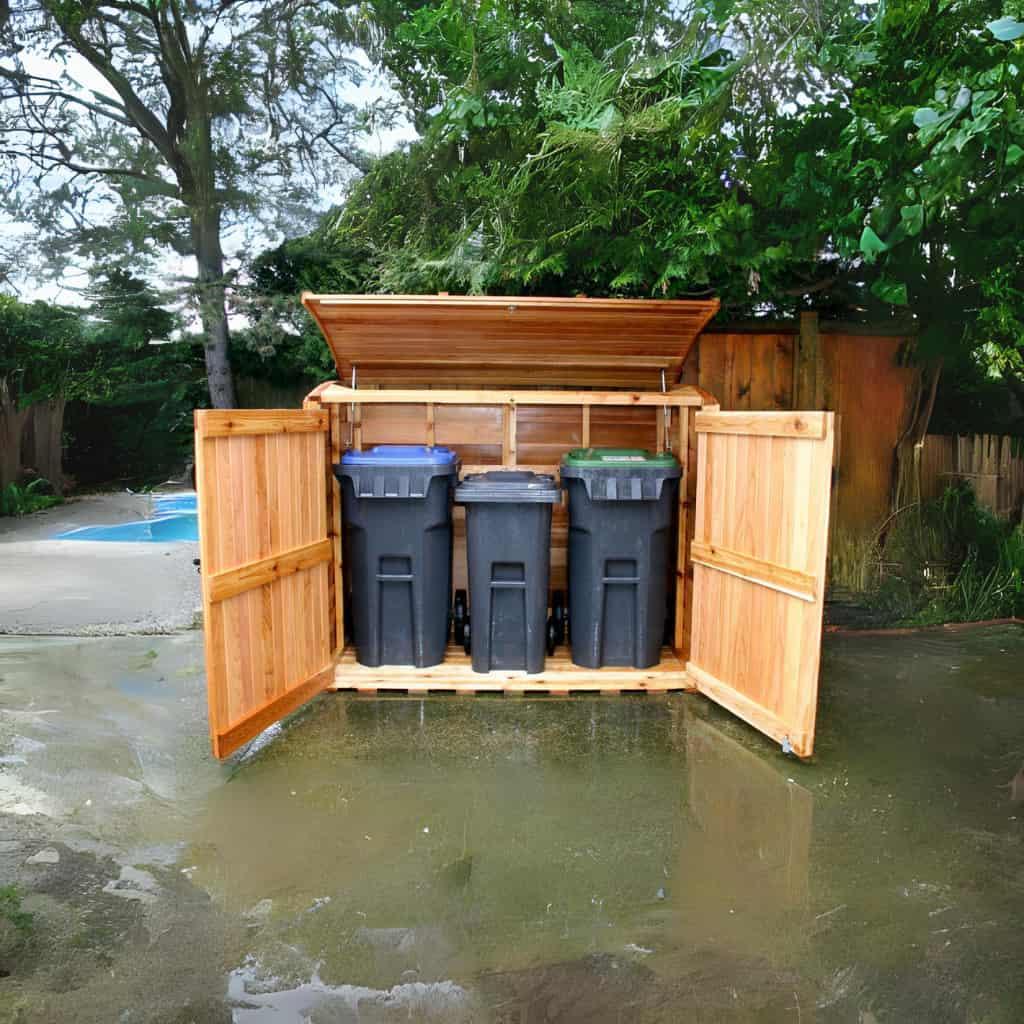 Outdoor Living Today 6x3 Oscar Waste Management Shed