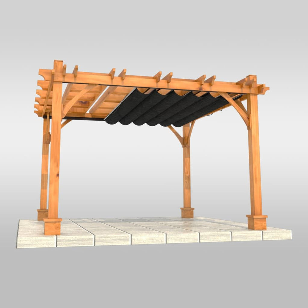 Outdoor Living Today 8×10 Pergola with Retractable Canopy