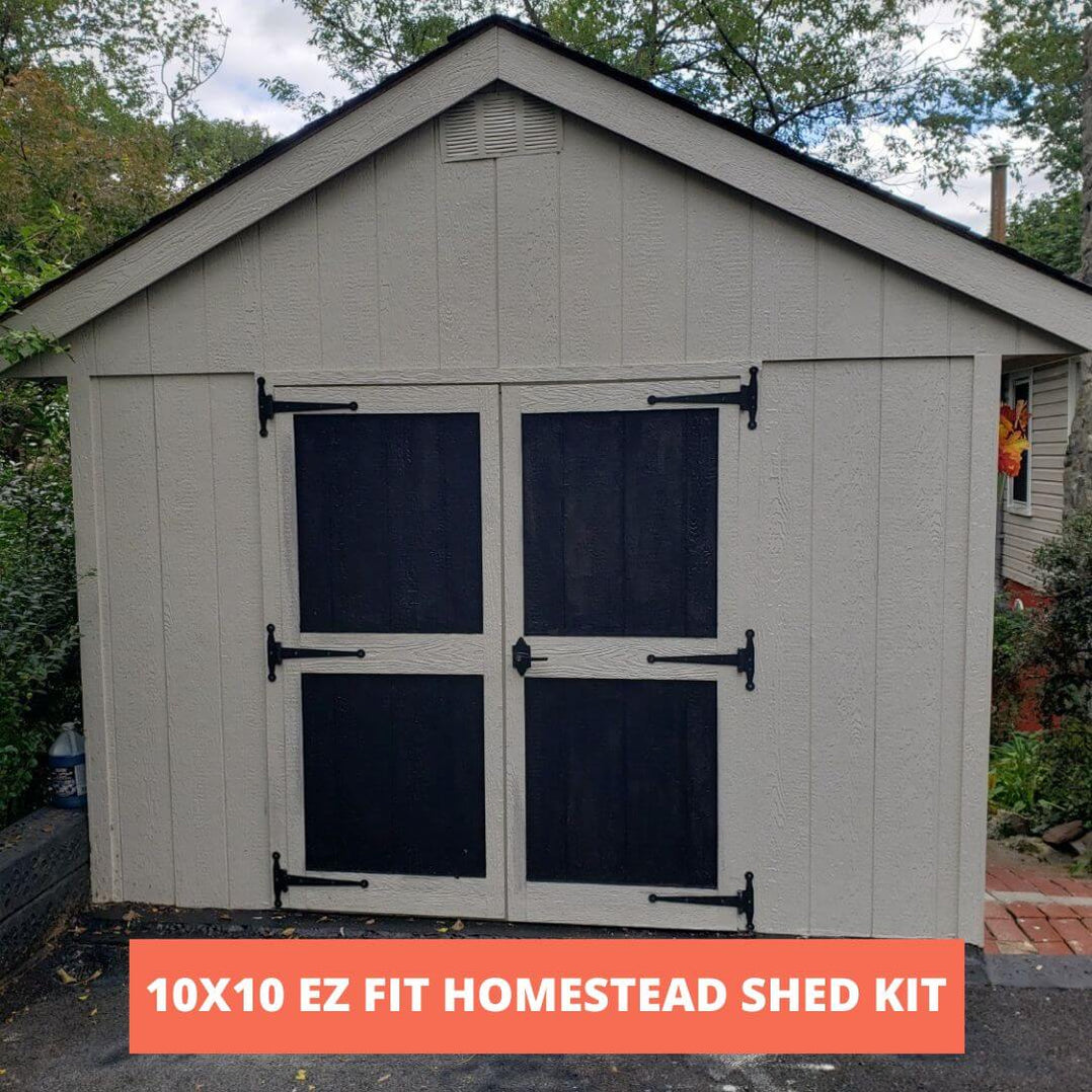 Garden Tool Shed | EZ-Fit Homestead Shed Kit