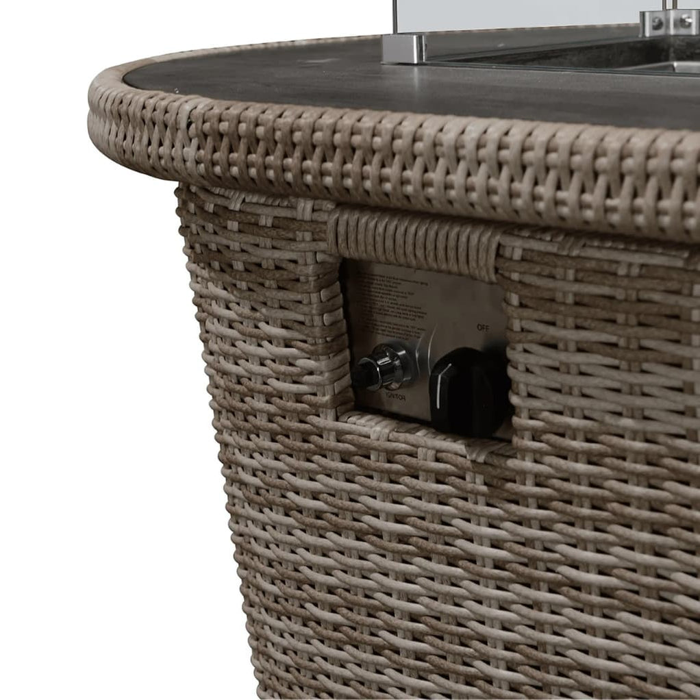 Bon Pergola Orchard Outdoor Fire Pit Patio Set