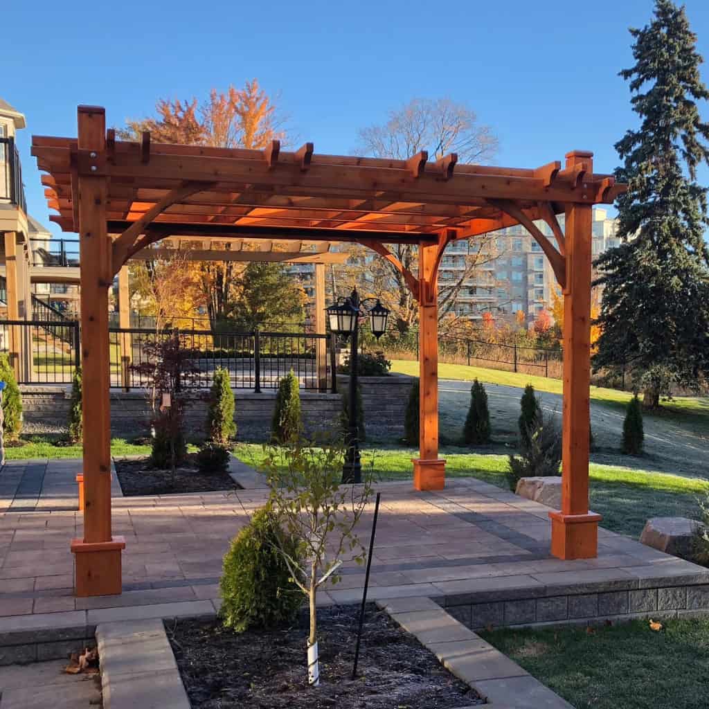 Outdoor Living Today 10x10 Breeze Cedar Pergola Kit