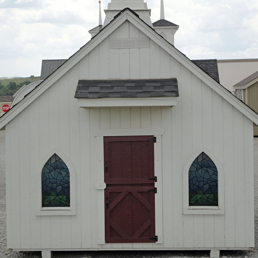 Little Cottage Chapel Playhouse Kit | Little Cottage Co.