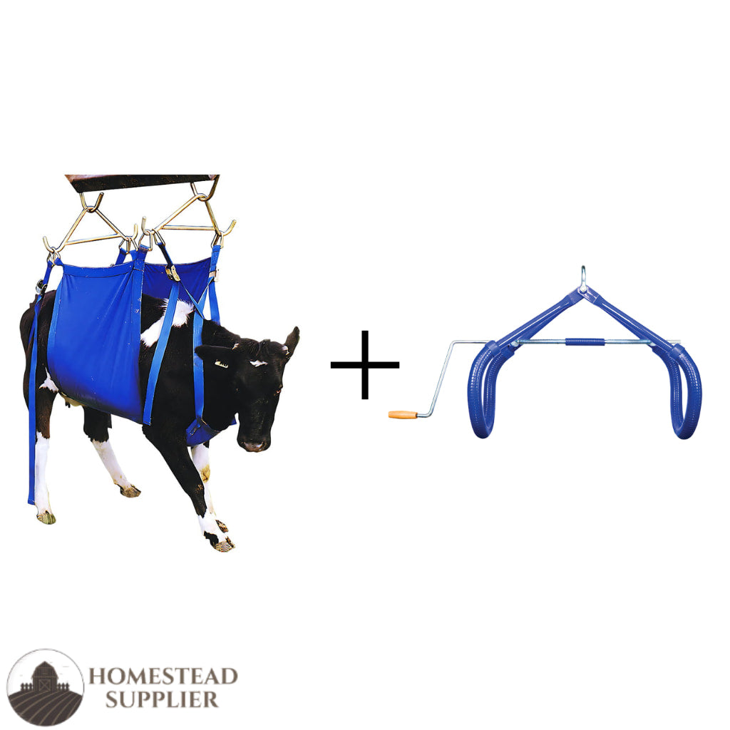 Coburn Heavy Duty Cow Lifter with Cushion Hip Lift