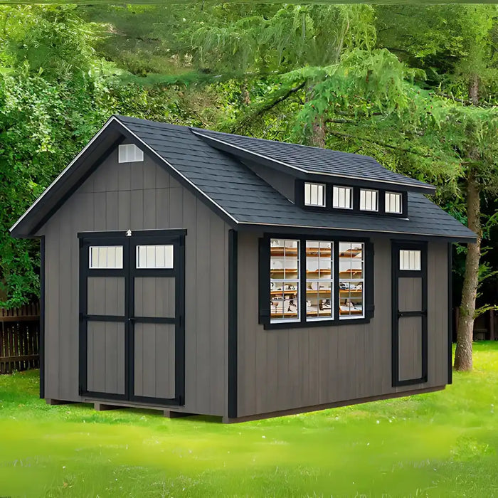 EZ-Fit Skyview Storage Shed | Wood Shed Kit