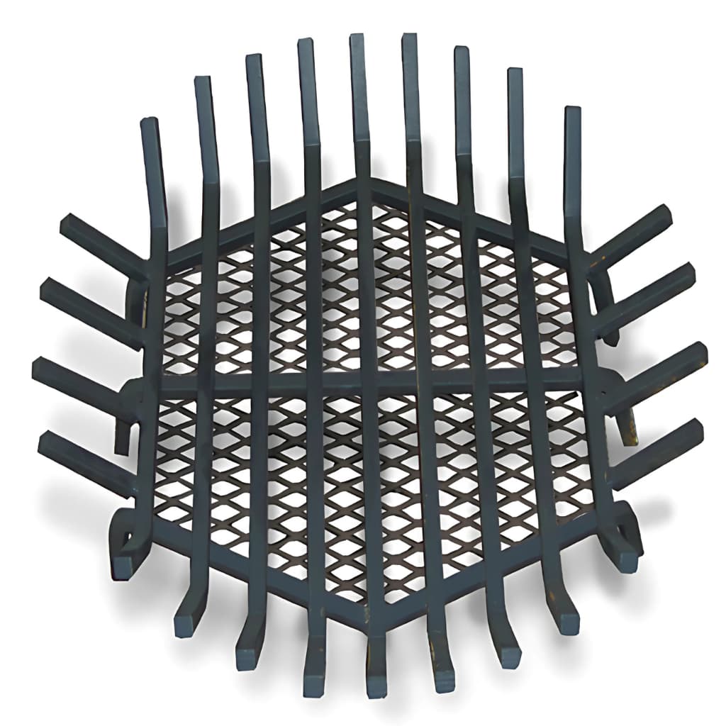 Round Fire Pit Grate with Char-Guard in Carbon Steel | Master Flame