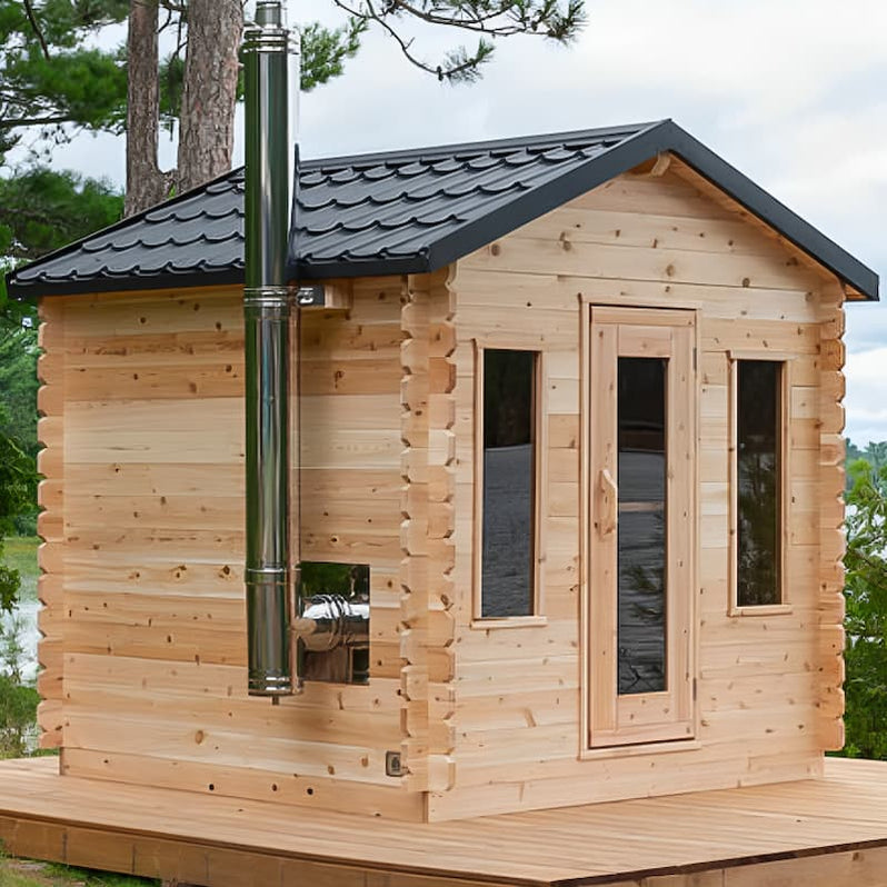 Canadian Timber Georgian Cabin Sauna | Dundalk