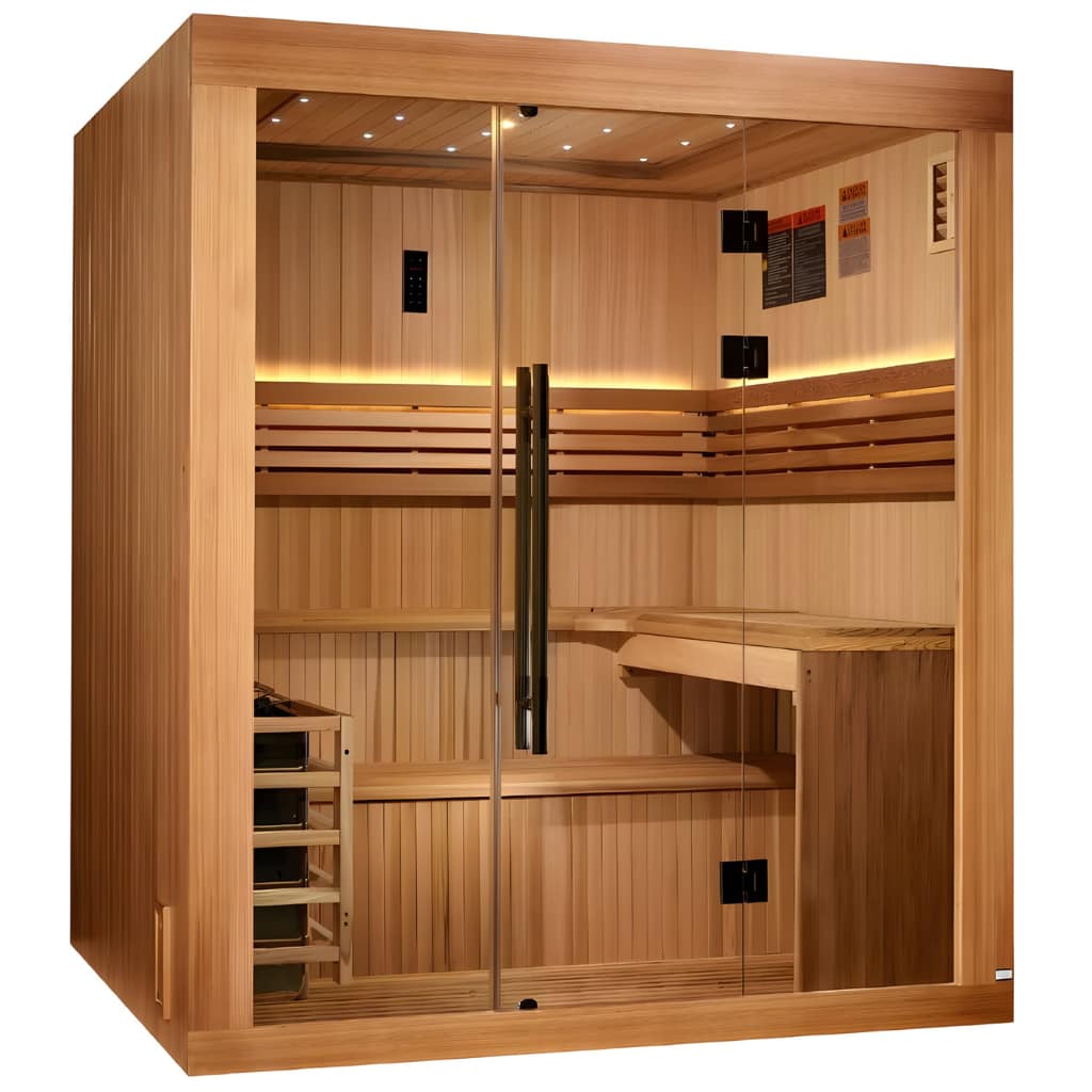 Golden Designs Osla Edition 6-Person Traditional Steam Sauna