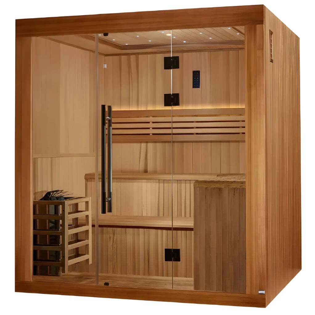 Golden Designs Osla Edition 6-Person Traditional Steam Sauna