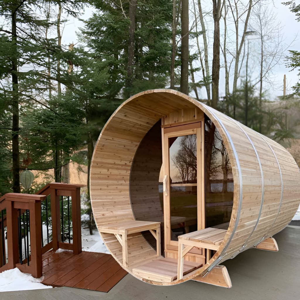 Dundalk Canadian Timber Tranquility MP Barrel Sauna