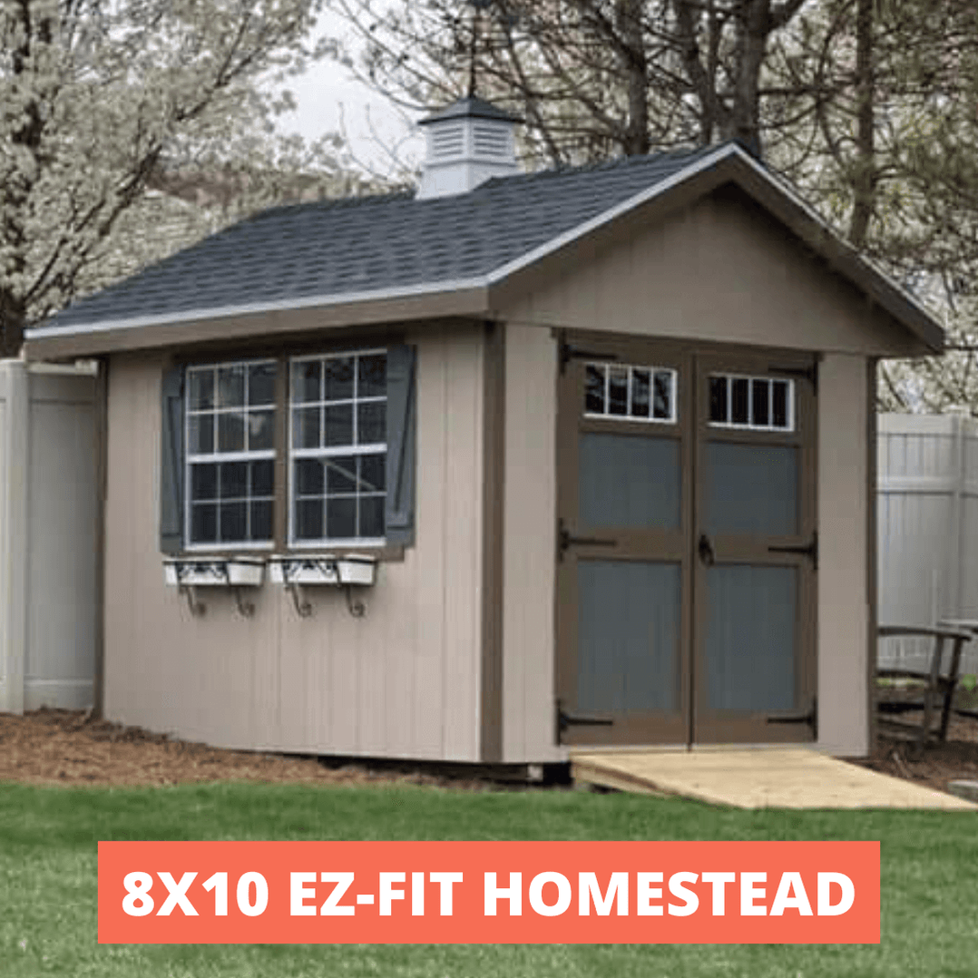 Garden Tool Shed | EZ-Fit Homestead Shed Kit