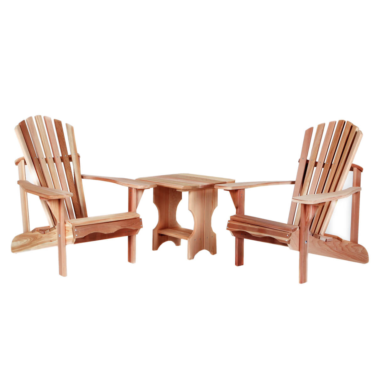 Adirondack Side Table Set | Homestead CedarWorks