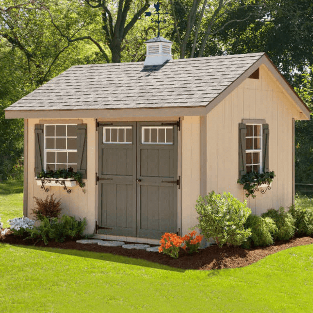 Outdoor Garden Shed | EZ-Fit Heritage Shed Kit