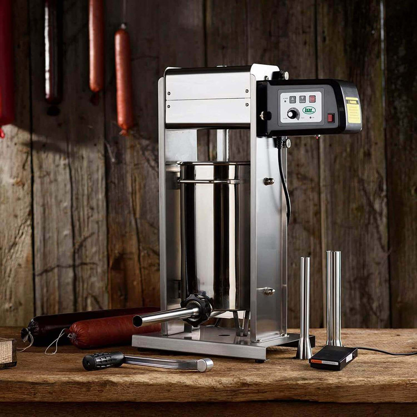 Big Bite Motorized Sausage Stuffer | LEM