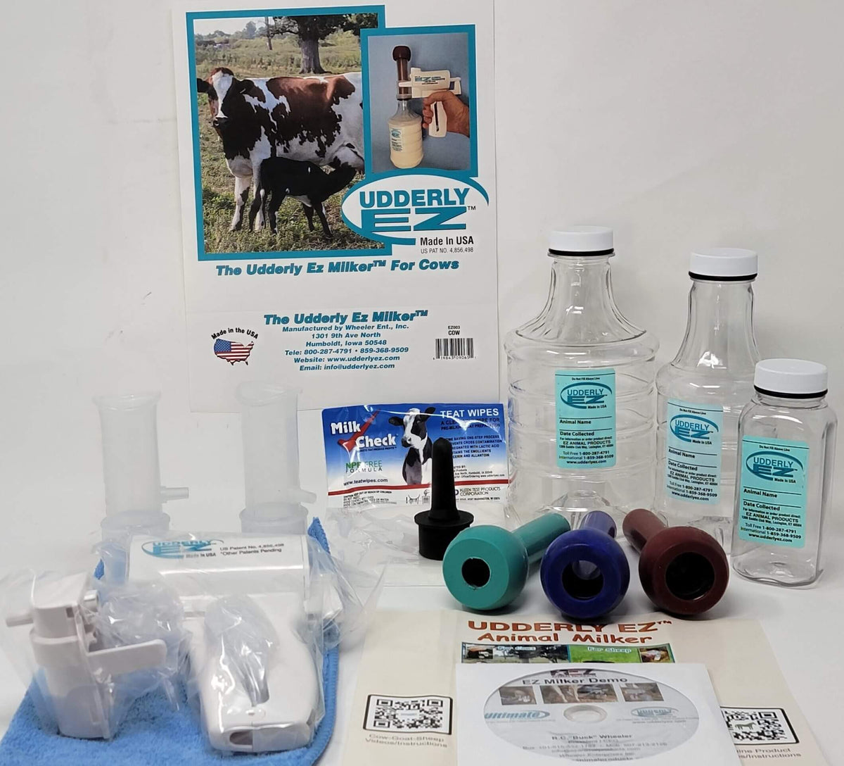 Portable Cow Milking Machine | Udderly EZ
