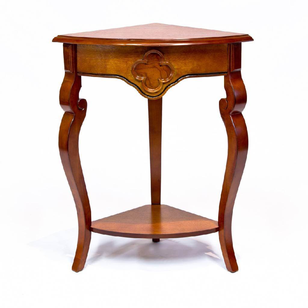 Wooden Corner Table | Homestead CedarWorks
